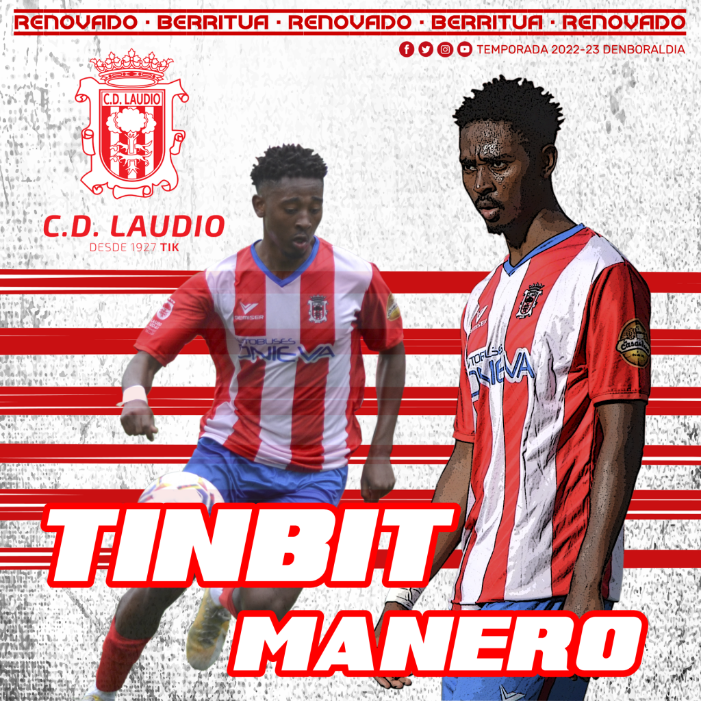 Tinbit renueva con el CD Laudio - Club Deportivo Laudio
